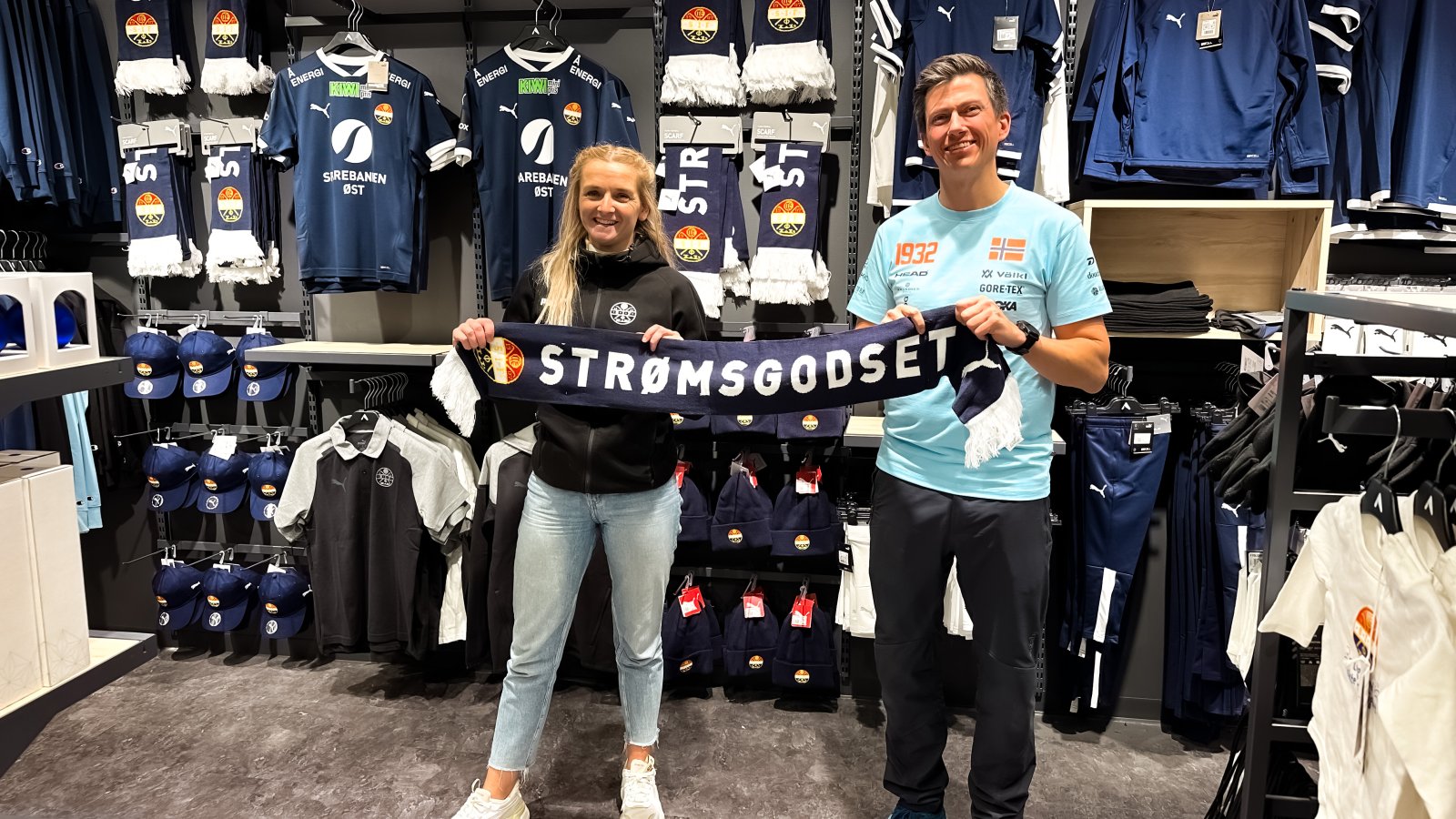 Anton Sport er med på laget / Strømsgodset