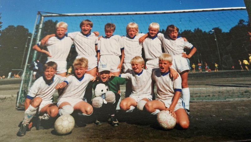 Fem generasjoner Bjørnsen er med / Strømsgodset Fem generasjoner Bjørnsen er med / Strømsgodset