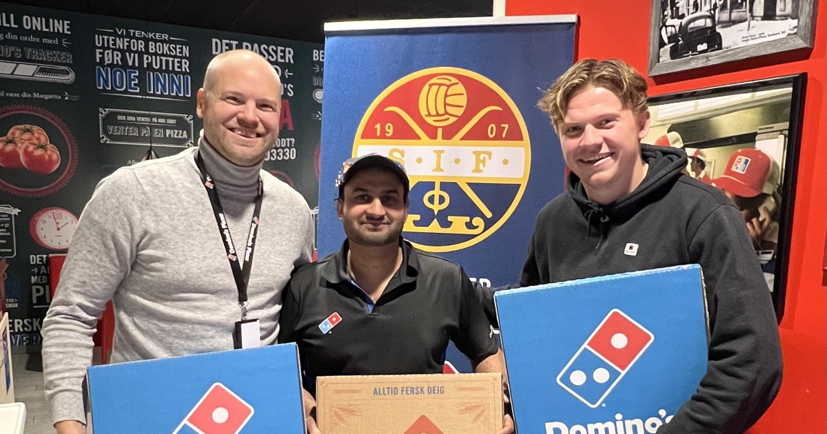 Domino´s Pizza Drammen klare for å levere i to år til! / Strømsgodset